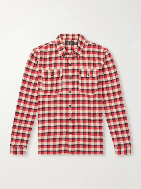 Ralph Lauren Matlock Checked Cotton-flannel Shirt