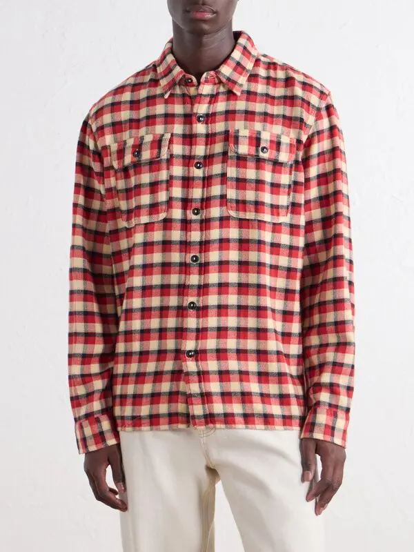 Ralph Lauren Matlock Checked Cotton-flannel Shirt