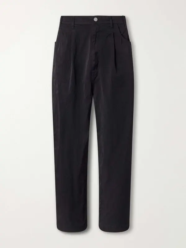 Comme Des Garçons Wide-leg Twill Trousers