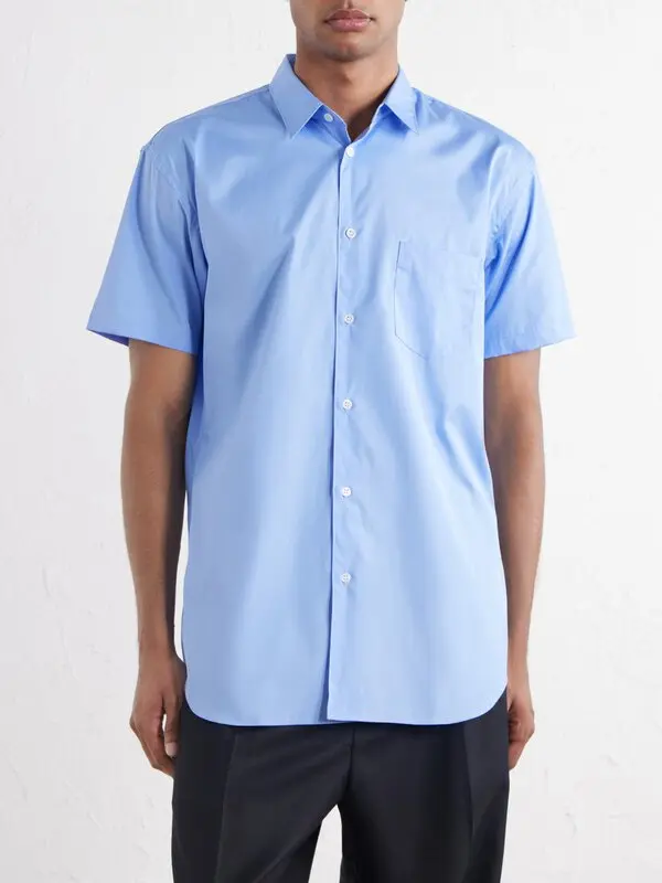 Comme Des Garçons Cotton-poplin Shirt