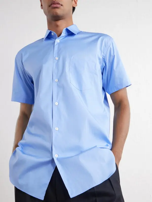 Comme Des Garçons Cotton-poplin Shirt