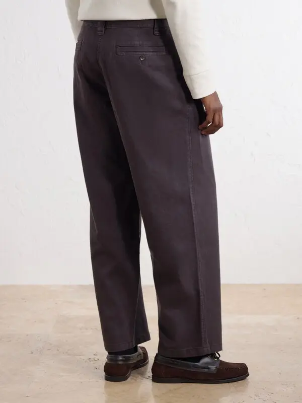 CORRIDOR Wide-leg Cotton-twill Trousers