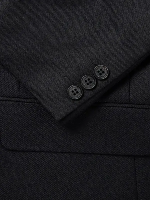 Comme Des Garçons Wool-twill Blazer