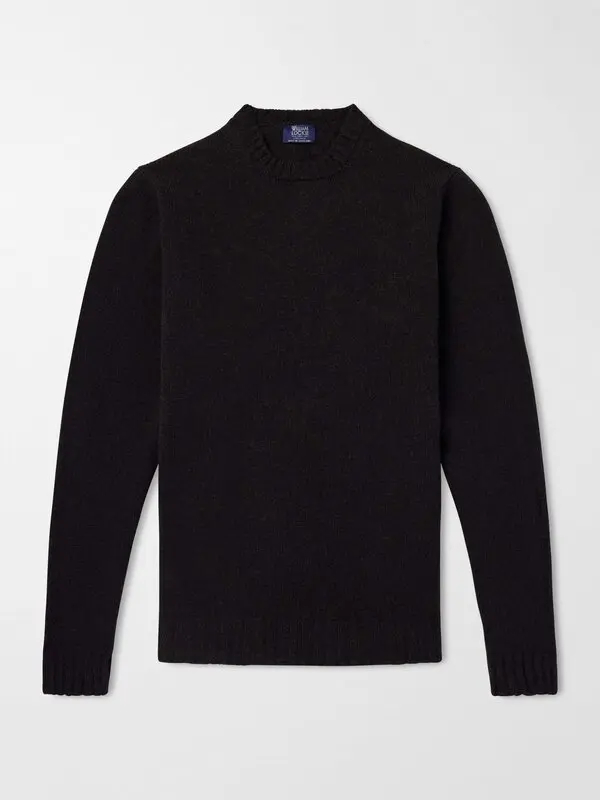 William Lockie Aryan Wool Sweater
