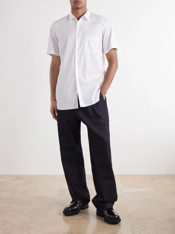 Comme Des Garçons Cotton-poplin Shirt