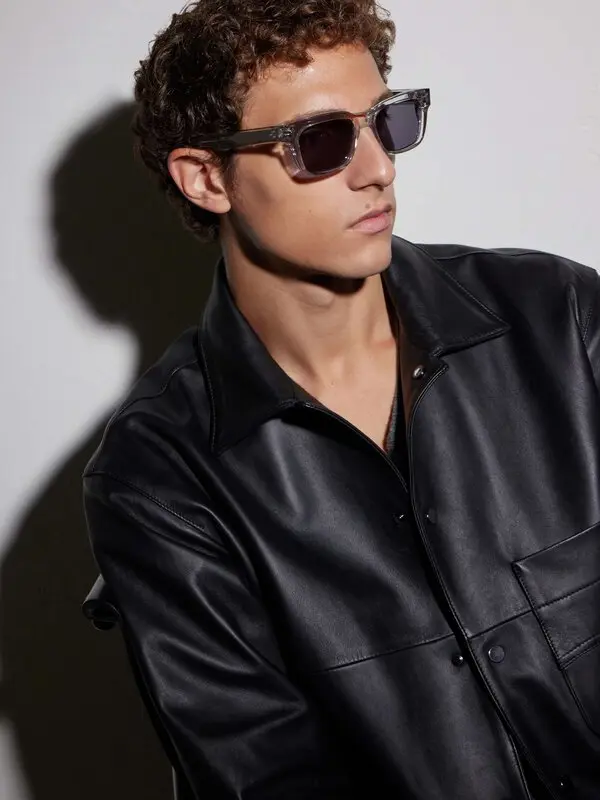 JACQUES MARIE MAGE Molino Square-frame Acetate Sunglasses