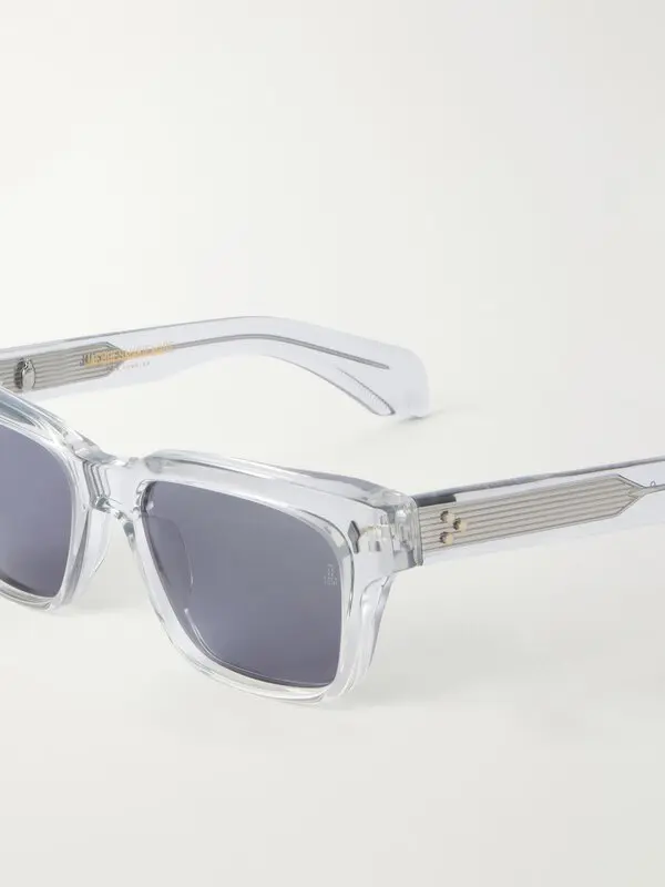 JACQUES MARIE MAGE Molino Square-frame Acetate Sunglasses