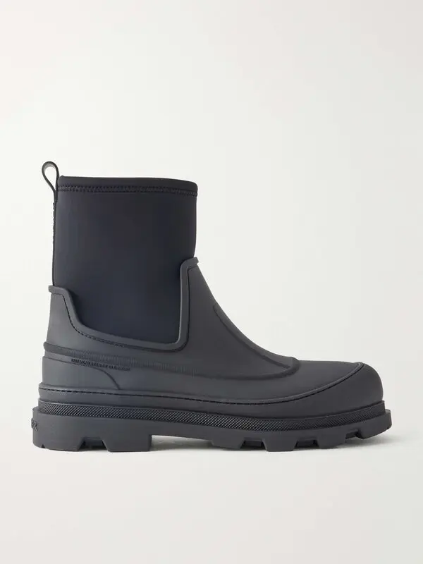 Moncler Vera Pulse Scuba And Rubber Hiking Boots