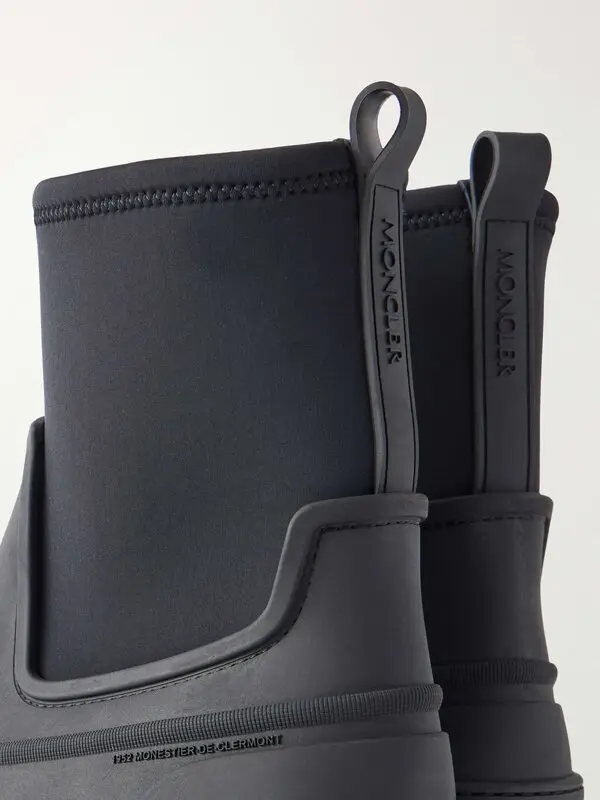 Moncler Vera Pulse Scuba And Rubber Hiking Boots