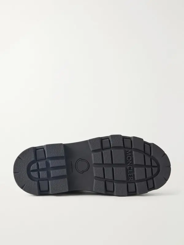 Moncler Vera Pulse Scuba And Rubber Hiking Boots - Black