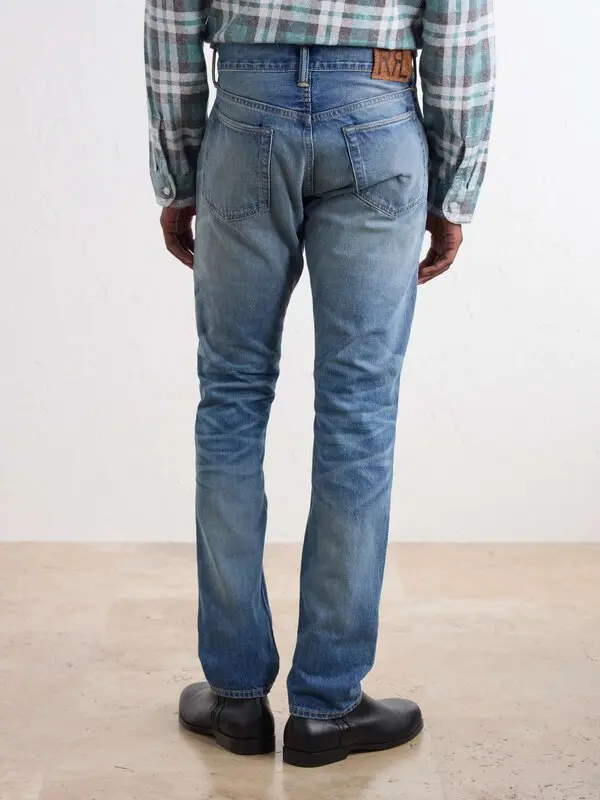 Ralph Lauren Distressed Slim-fit Jeans