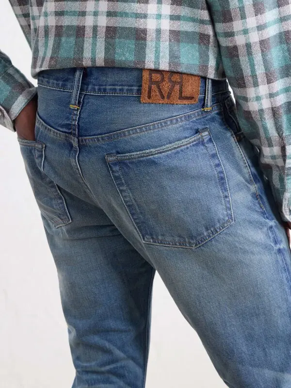 Ralph Lauren Distressed Slim-fit Jeans
