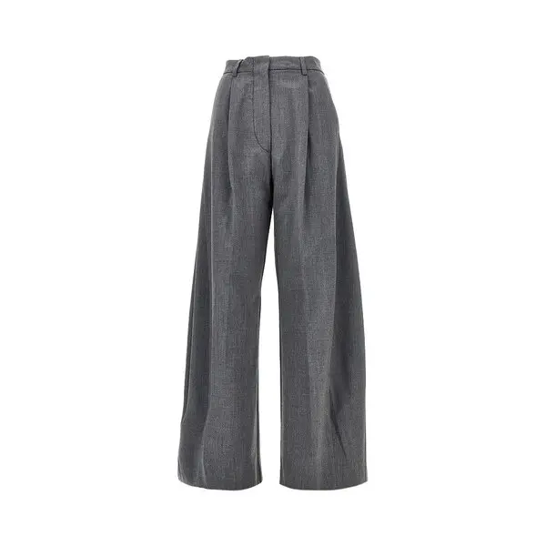THE LATEST Billie' Wide-leg Wool-blend Pants