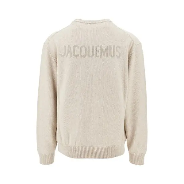 Jacquemus Merino Wool Weater With Logo Intaria