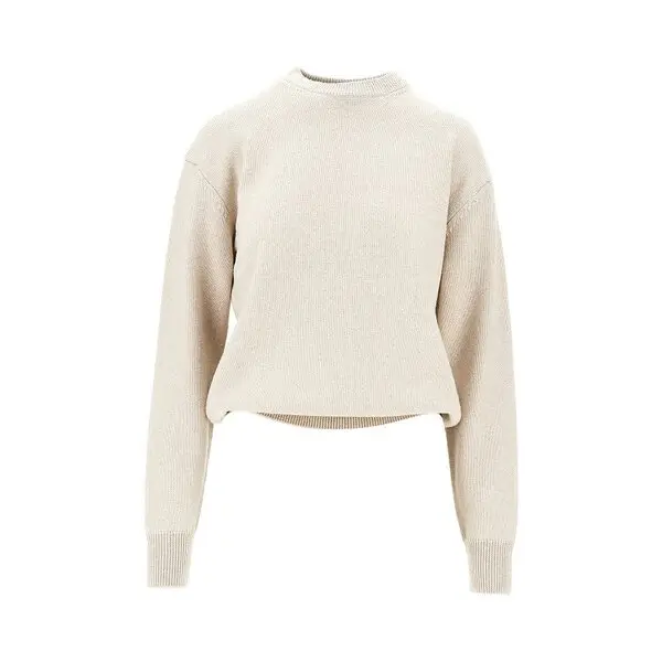 Jacquemus Logo Intarsia Merino Wool Sweater