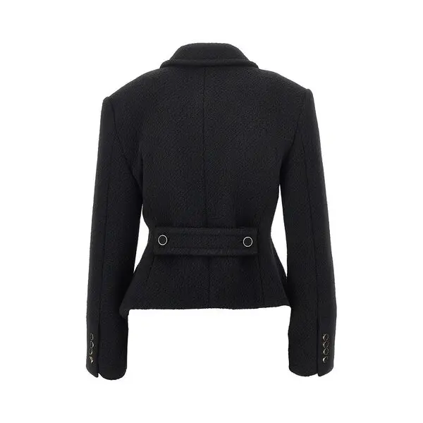Chloé Bouclé Wool Slim Fit Jacket