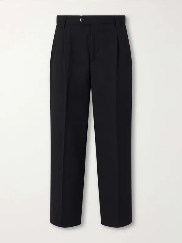 MFPEN Service Straight-leg Cotton-blend Hopsack Trousers