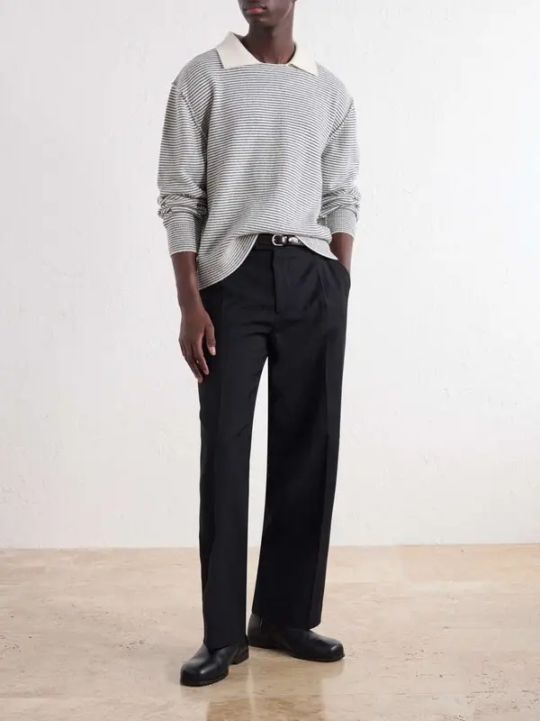 MFPEN Service Straight-leg Cotton-blend Hopsack Trousers