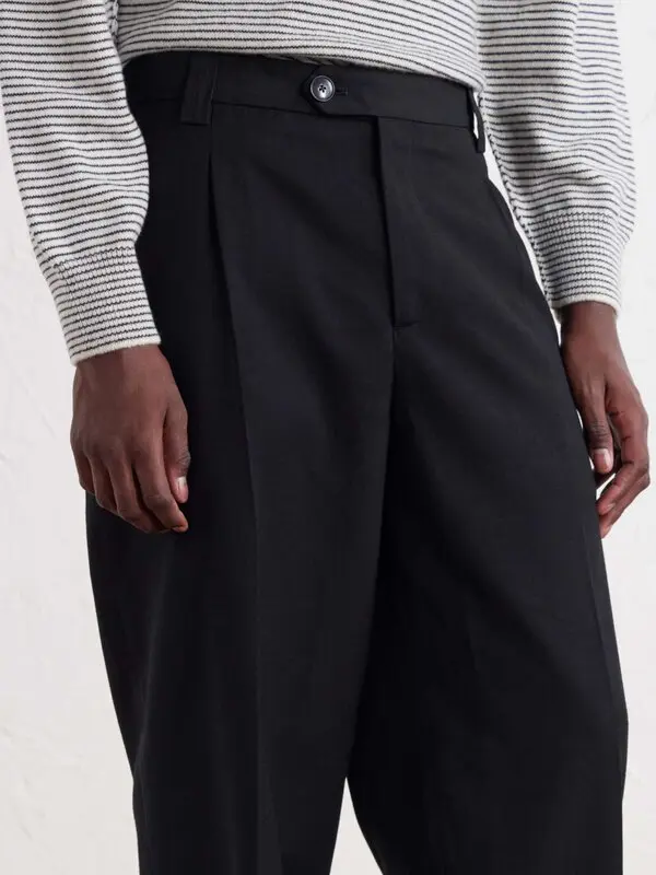 MFPEN Service Straight-leg Cotton-blend Hopsack Trousers