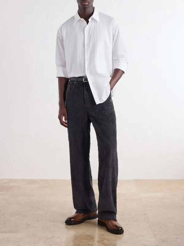 MFPEN Generation Straight-leg Cotton-corduroy Trousers