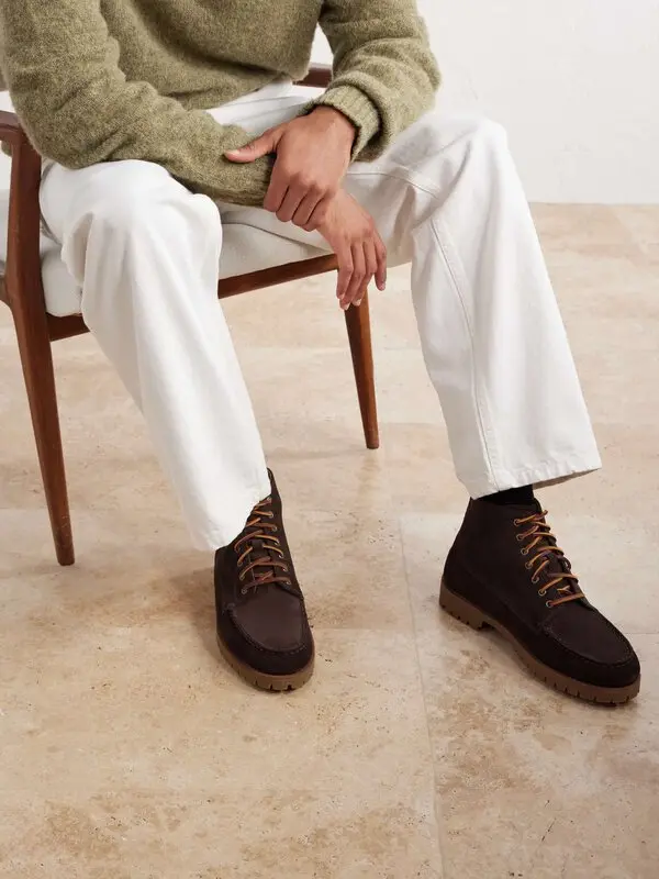 SEBAGO Parker Suede Lace-up Boots