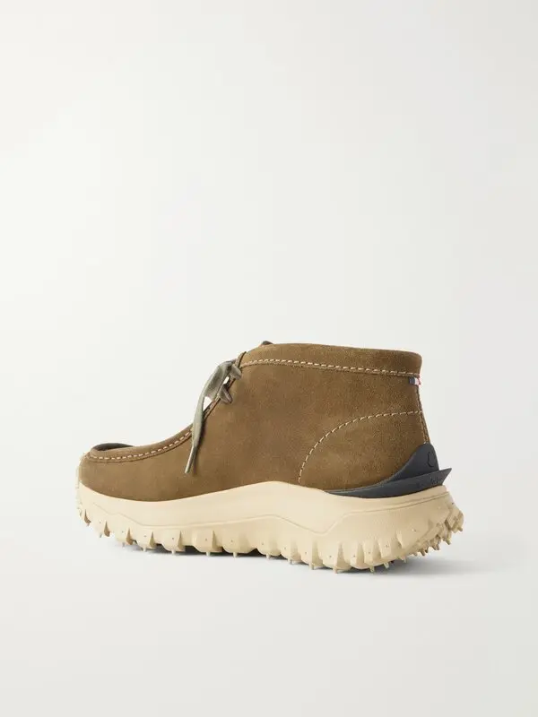 Moncler Clarks Trailgrip Wallabee Gtx Suede Hiking Boots - Brown