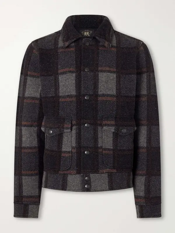 Ralph Lauren Raston Checked Wool Jacket