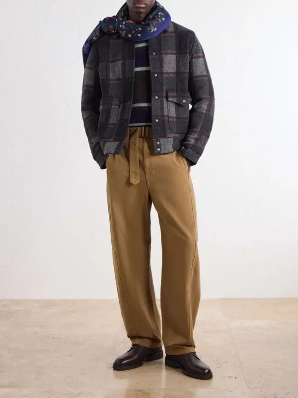 Ralph Lauren Raston Checked Wool Jacket