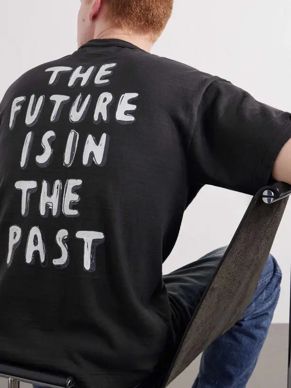 HUMAN MADE Printed Cotton-jersey T-shirt