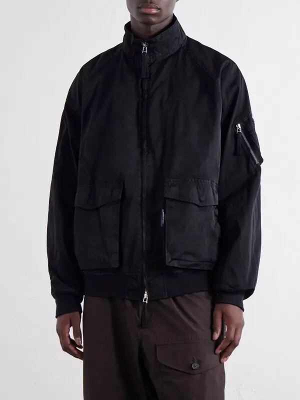 Comme Des Garçons Twill Bomber Jacket