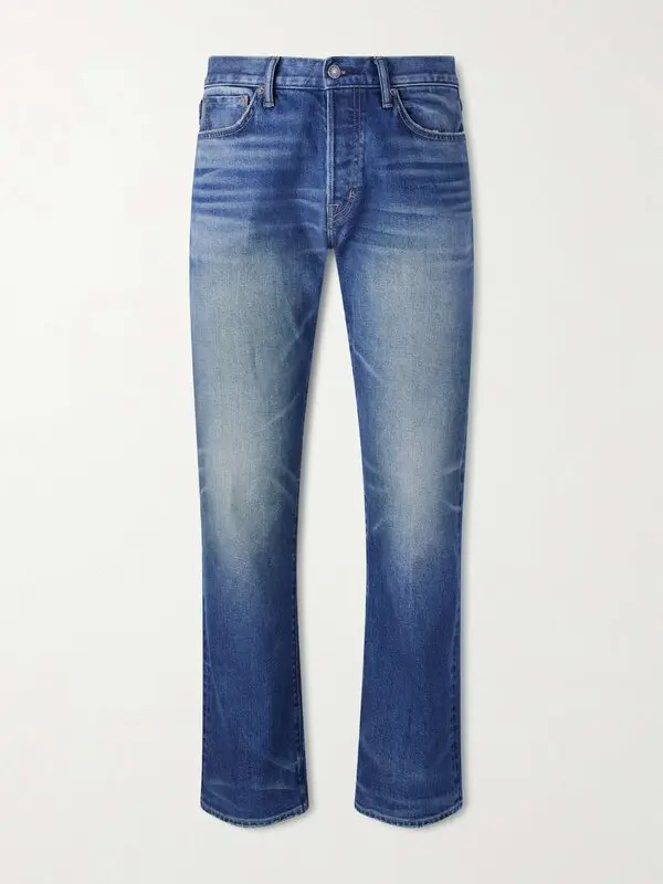 TOM FORD Straight-leg Selvedge Jeans