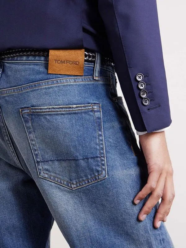 TOM FORD Straight-leg Selvedge Jeans
