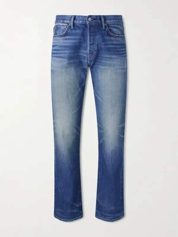 TOM FORD Straight-leg Selvedge Jeans