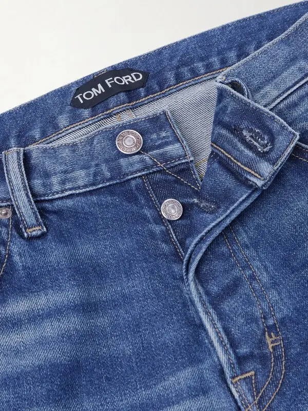 TOM FORD Straight-leg Selvedge Jeans
