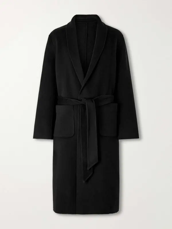 TOTEME Belted Wool Coat