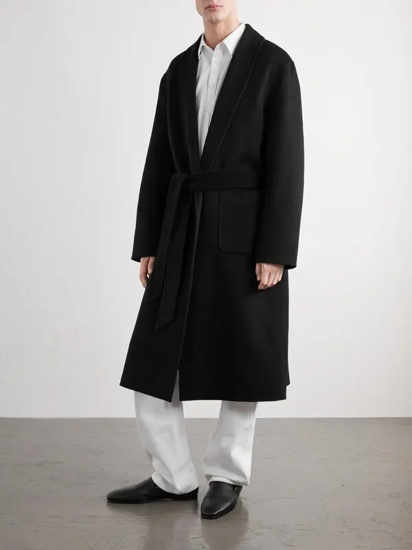 TOTEME Belted Wool Coat
