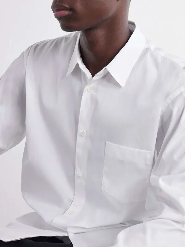Comme Des Garçons Cotton-poplin Shirt