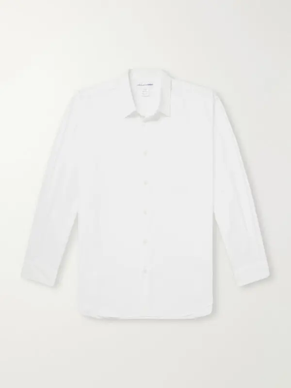 Comme Des Garçons Cotton-poplin Shirt - White