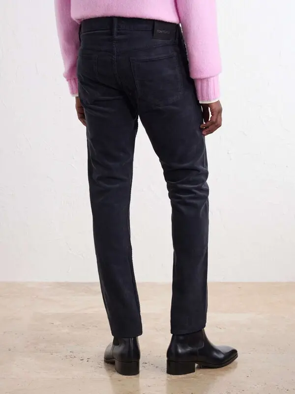 TOM FORD Slim-fit Cotton-blend Corduroy Trousers