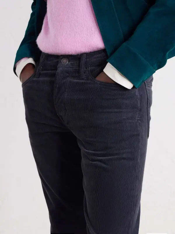 TOM FORD Slim-fit Cotton-blend Corduroy Trousers