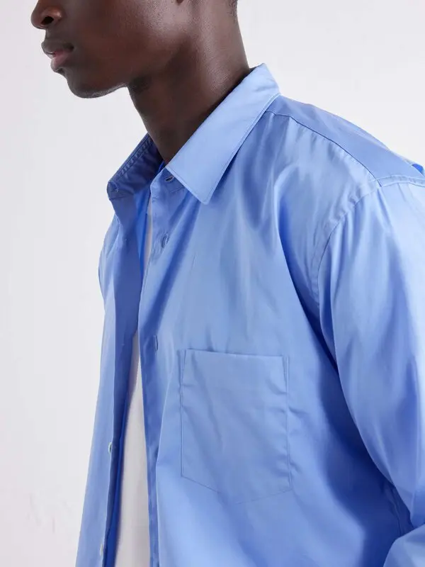 Comme Des Garçons Cotton-poplin Shirt
