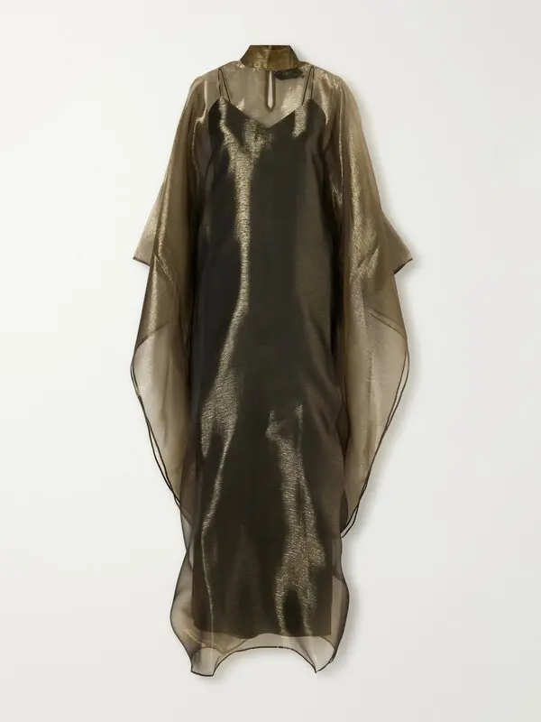 TALLER MARMO Sphinx Lurex Fil-coupé Gown