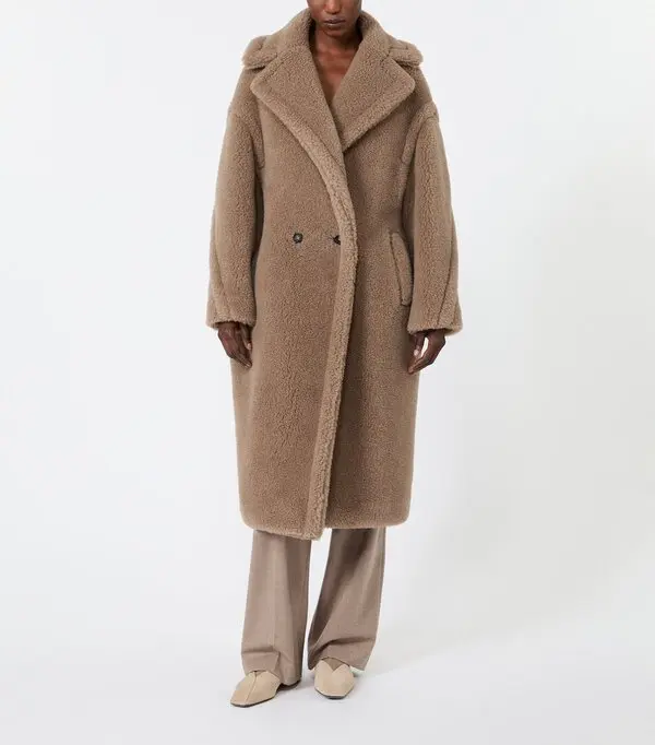 Max Mara Cashmere-silk Teddy Coat