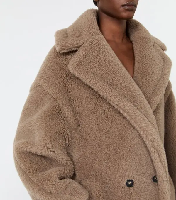 Max Mara Cashmere-silk Teddy Coat