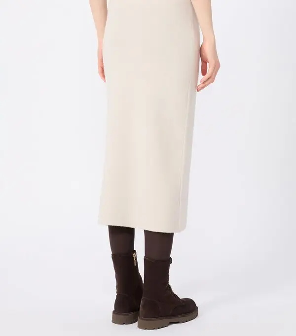 Max Mara Wool-cashmere Midi Skirt