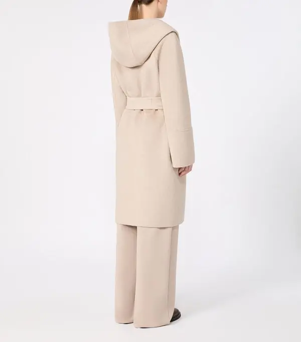 Max Mara Wool-cashmere Wrap Coat