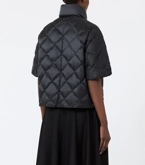 Max Mara Padded Quilted Cape