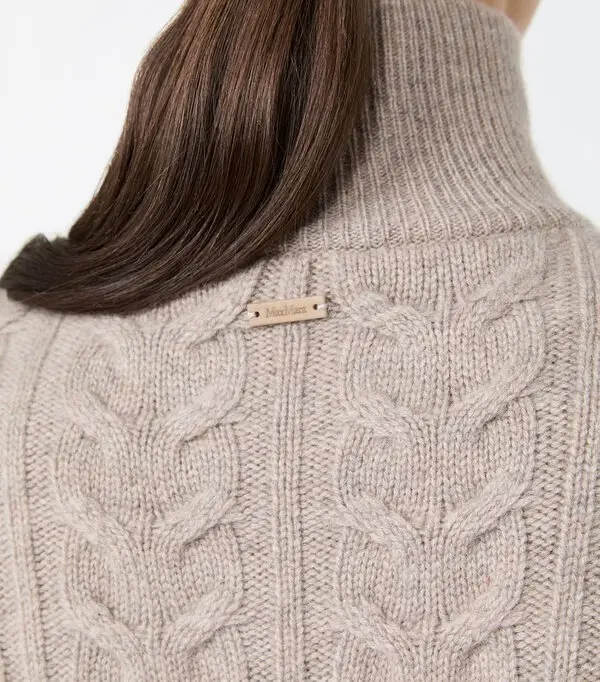 Max Mara Cashmere Quarter-zip Sweater