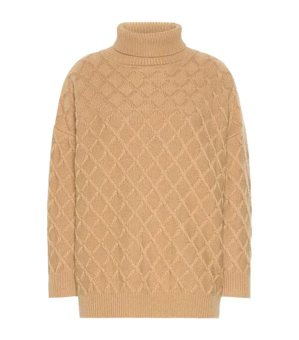 Max Mara Wool-cashmere Sweater - Beige
