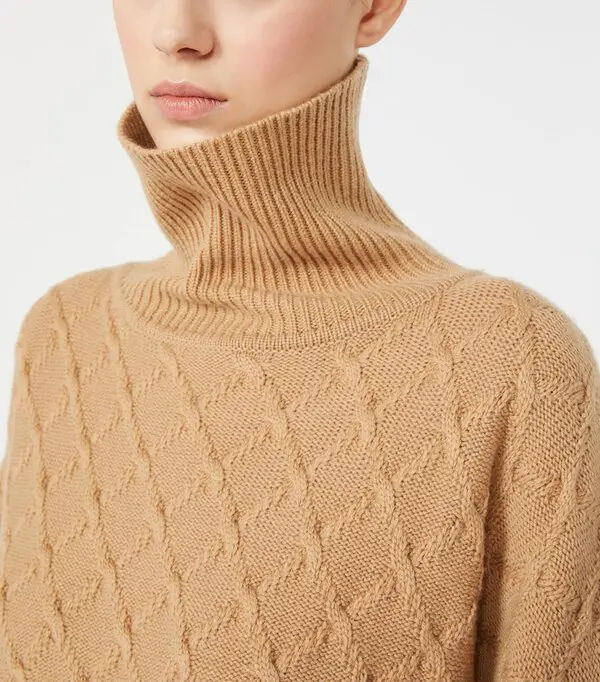 Max Mara Wool-cashmere Sweater - Beige